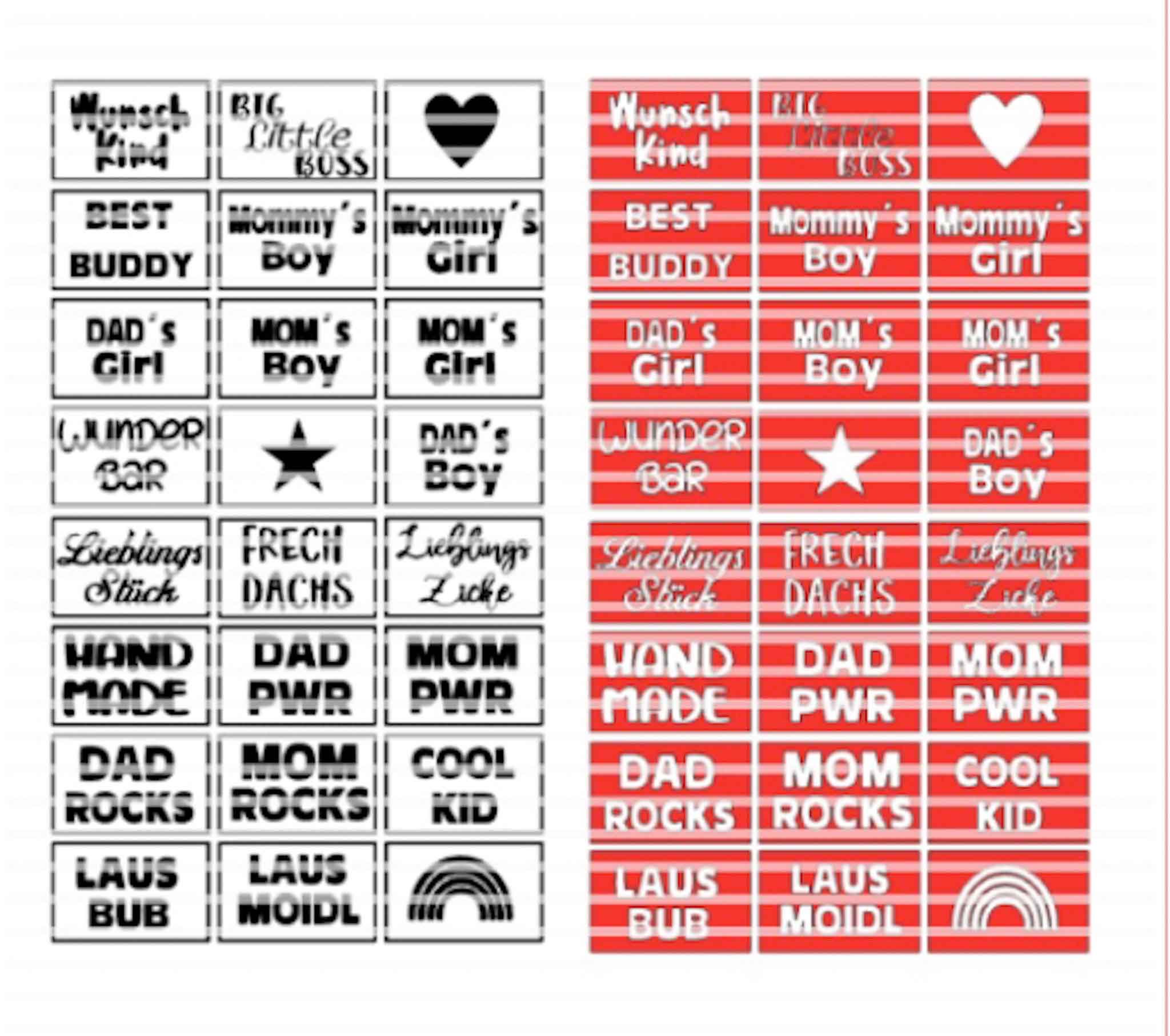 Plotterdatei Statement Patches - loewenjunges.net